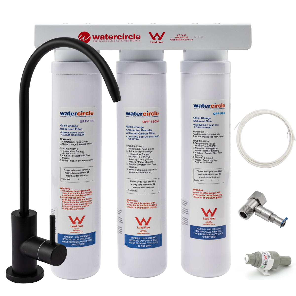 Complete set Triple (Three Stages) Watermark Australian Standard Appro ...