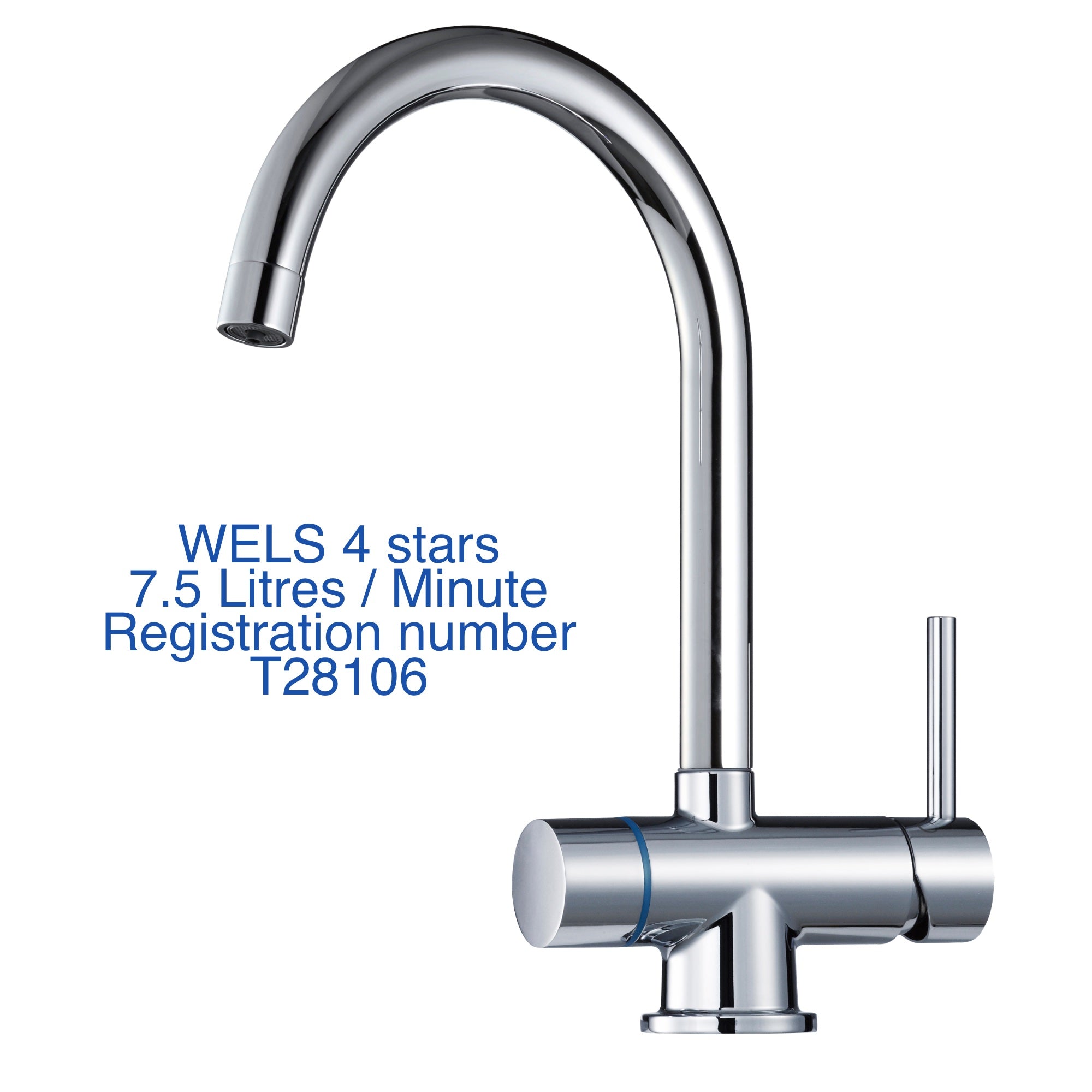 3 way water filter faucet / kitchen mixer tap hot cold and filtered wa ...